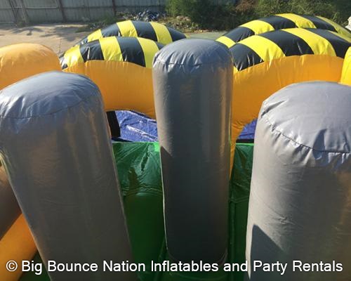 40ft Nuclear Obstacle Course - Hire in Kentucky | Big Bounce Nation ...