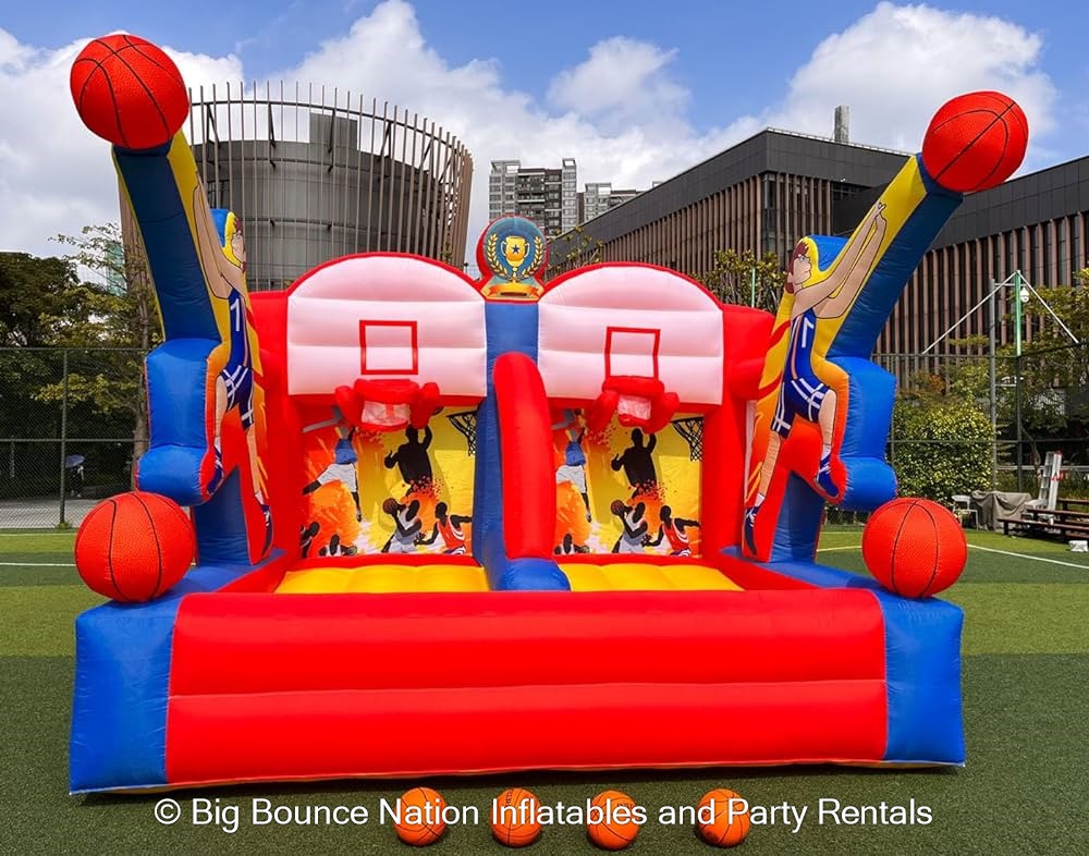 Dual lane basketball - Hire in Kentucky | Big Bounce Nation Inflatables ...
