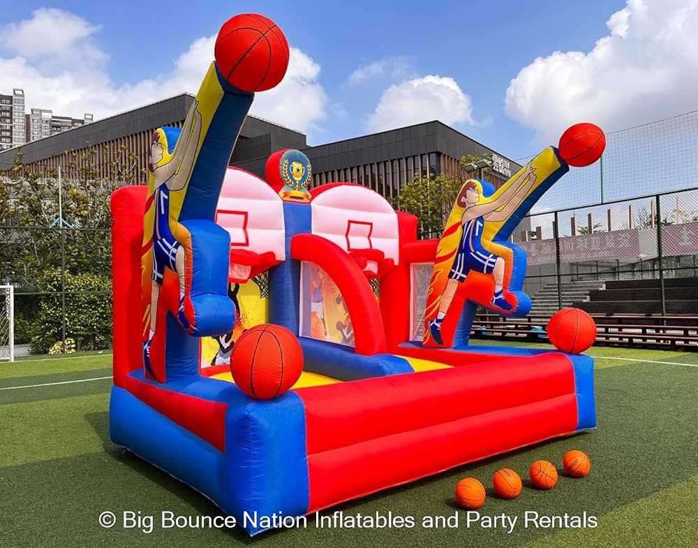 Dual lane basketball - Hire in Kentucky | Big Bounce Nation Inflatables ...
