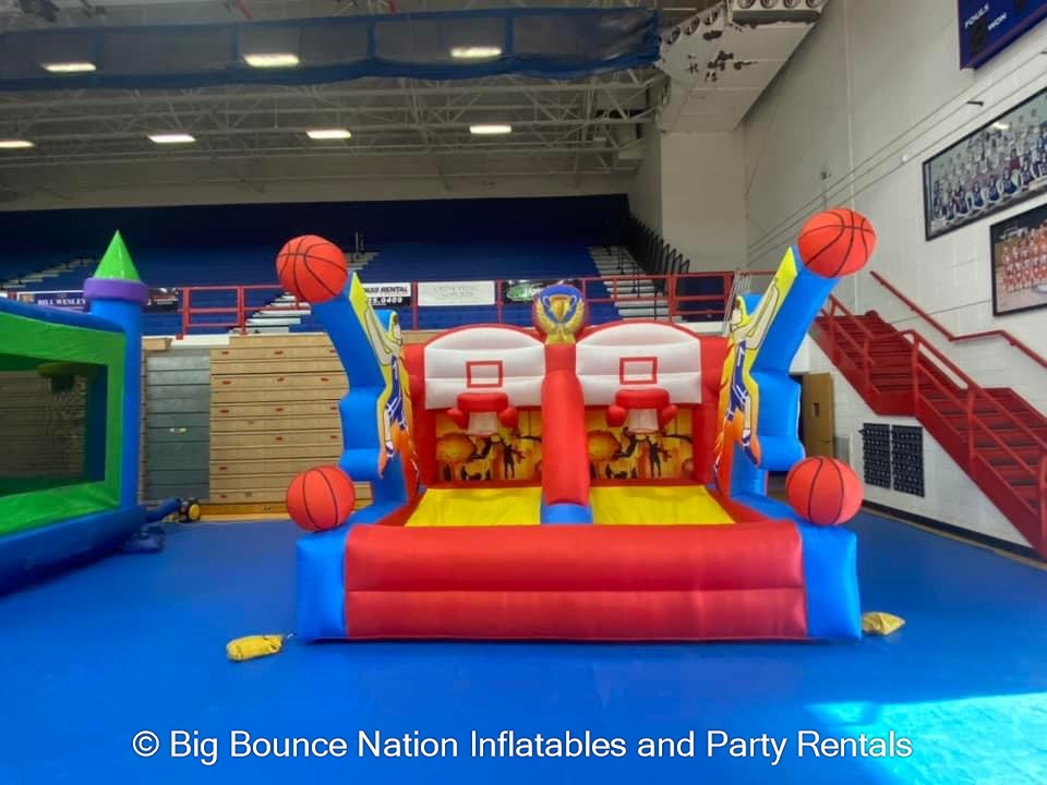 Dual lane basketball - Hire in Kentucky | Big Bounce Nation Inflatables ...
