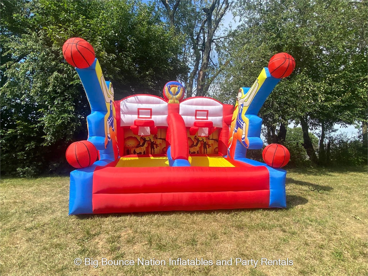 Dual lane basketball - Hire in Kentucky | Big Bounce Nation Inflatables ...