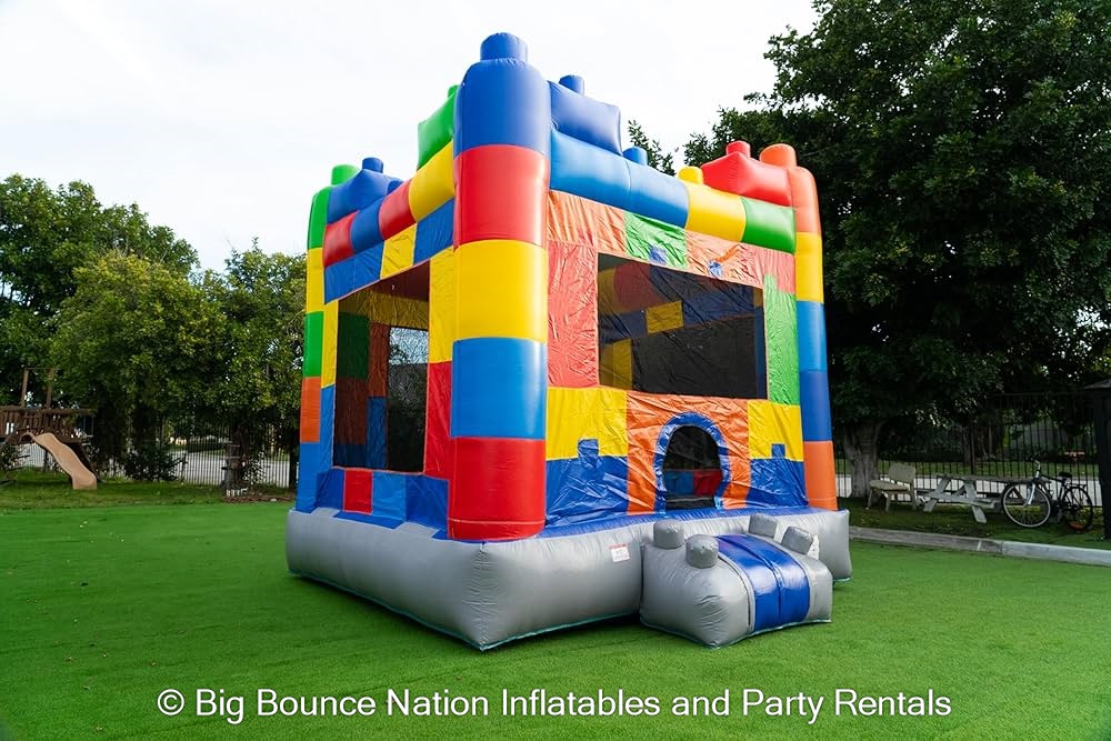 Lego Bounce House - Hire in Kentucky | Big Bounce Nation Inflatables ...