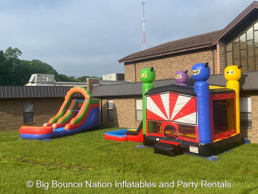 Ninja Combo - Hire in Kentucky | Big Bounce Nation Inflatables and ...