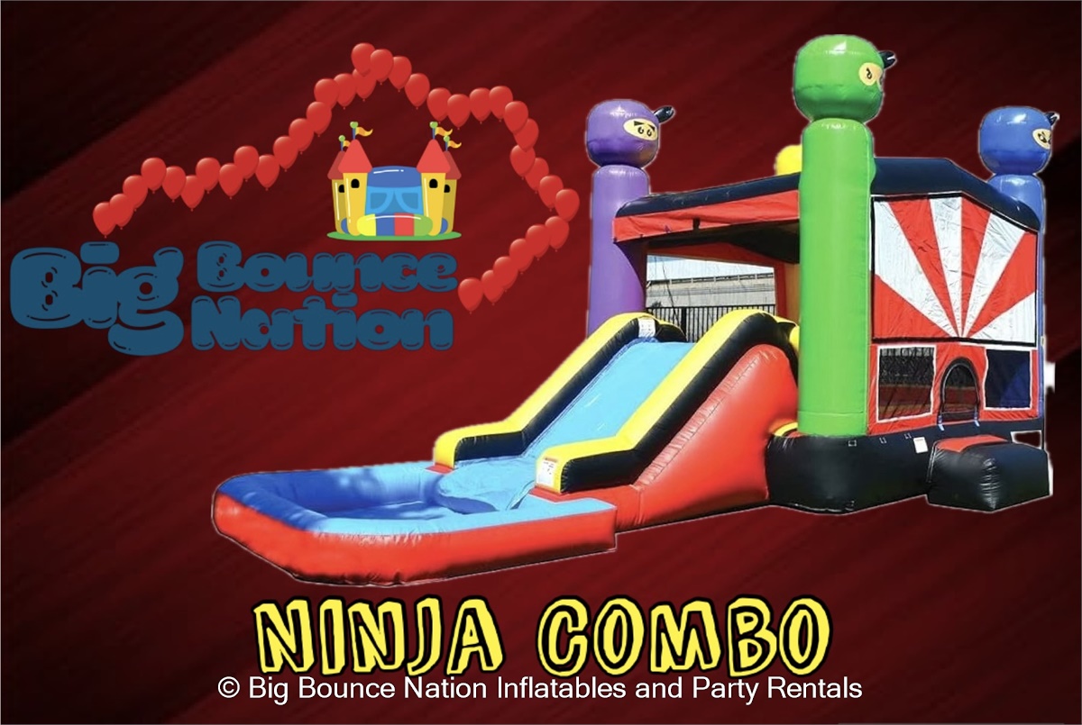 Ninja Combo - Hire in Kentucky | Big Bounce Nation Inflatables and ...